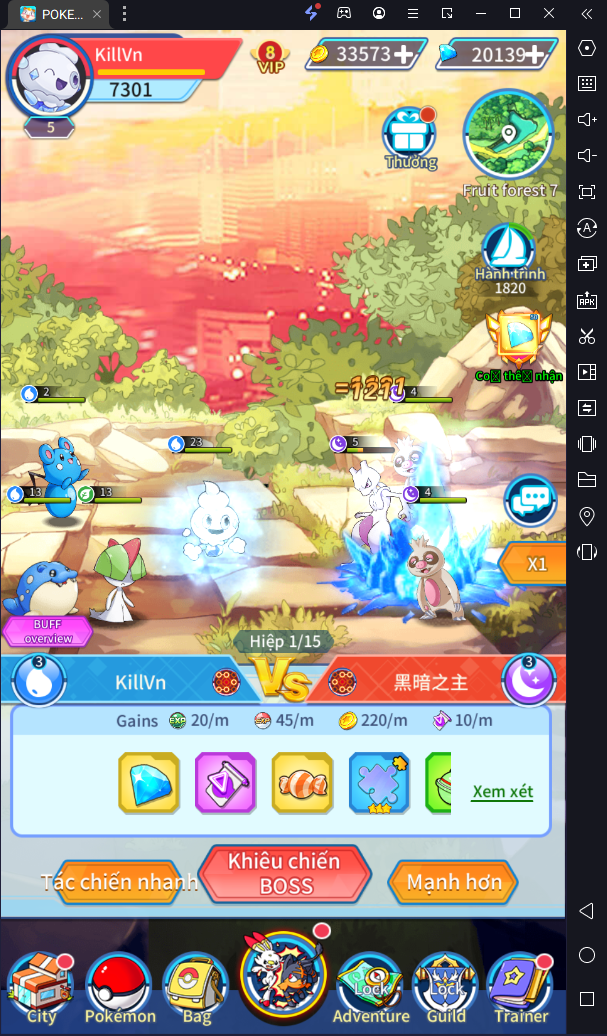 [HLG-Mobile] Máy chủ Linux– Pokemon AFK-HLG-Học Làm Game