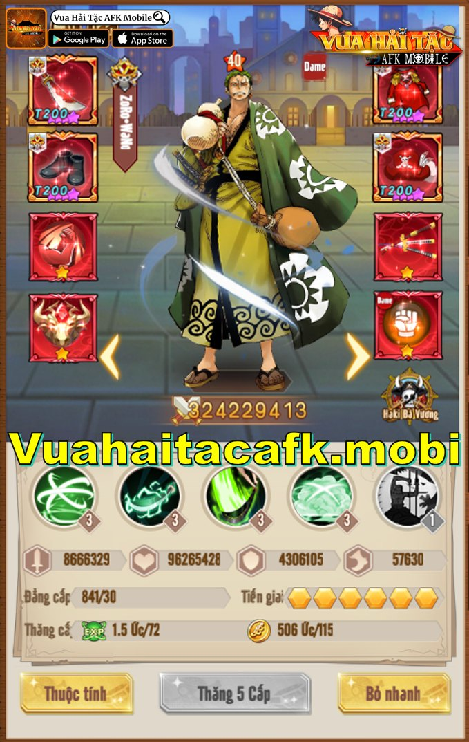 [HLG-H5] Máy chủ Linux–Vua Hải Tặc AFK (Mod LYK)-HLG-Học Làm Game