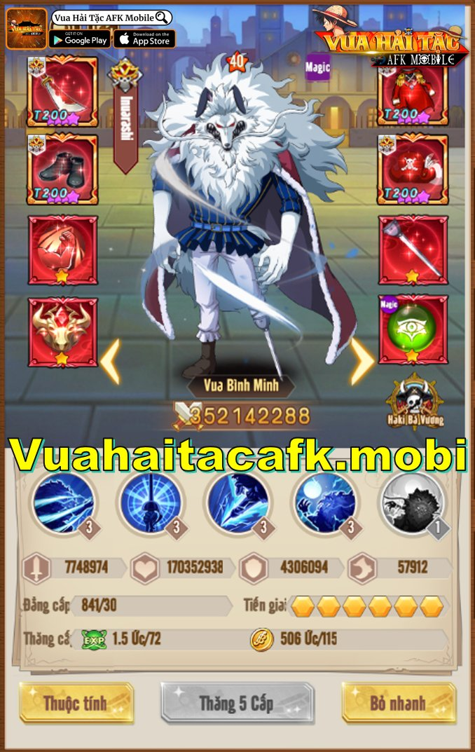 [HLG-H5] Máy chủ Linux–Vua Hải Tặc AFK (Mod LYK)-HLG-Học Làm Game