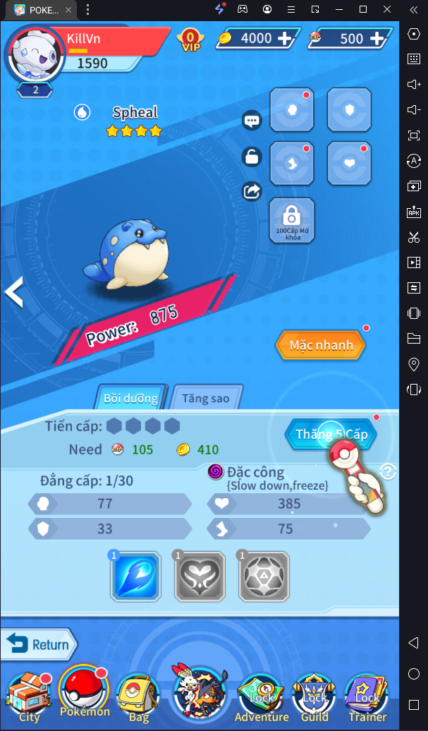 [HLG-Mobile] Máy chủ Linux– Pokemon AFK-HLG-Học Làm Game